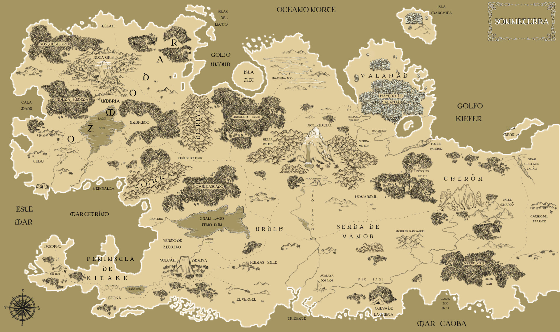 ArtStation - Map from my Book