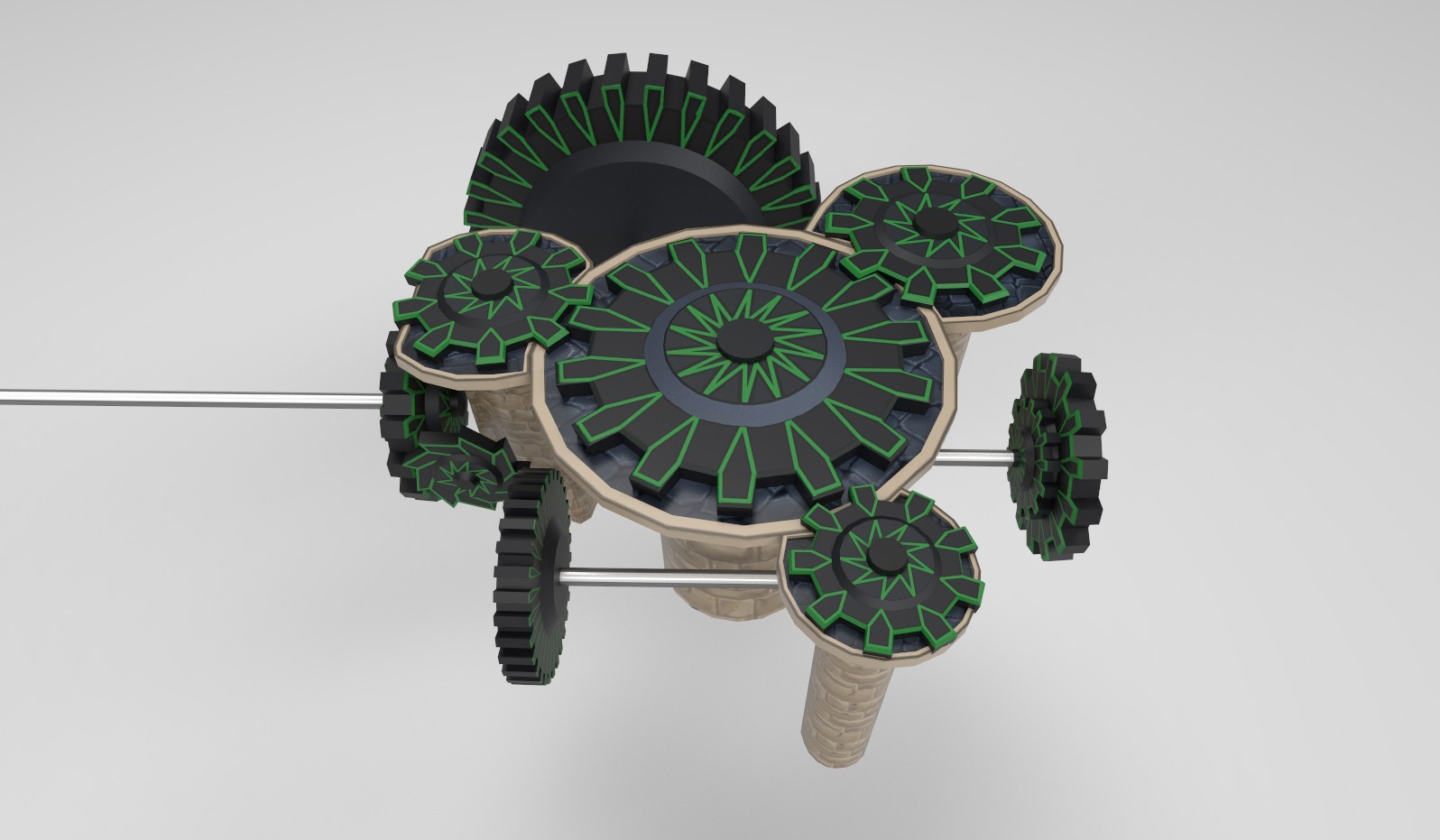 ArtStation - Cogwheel arena map