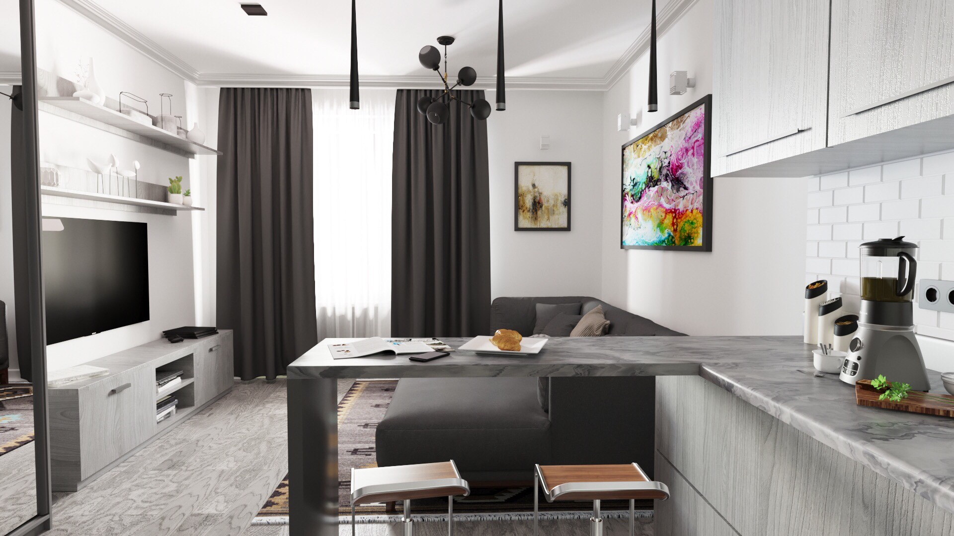 ArtStation - Apartment interior design