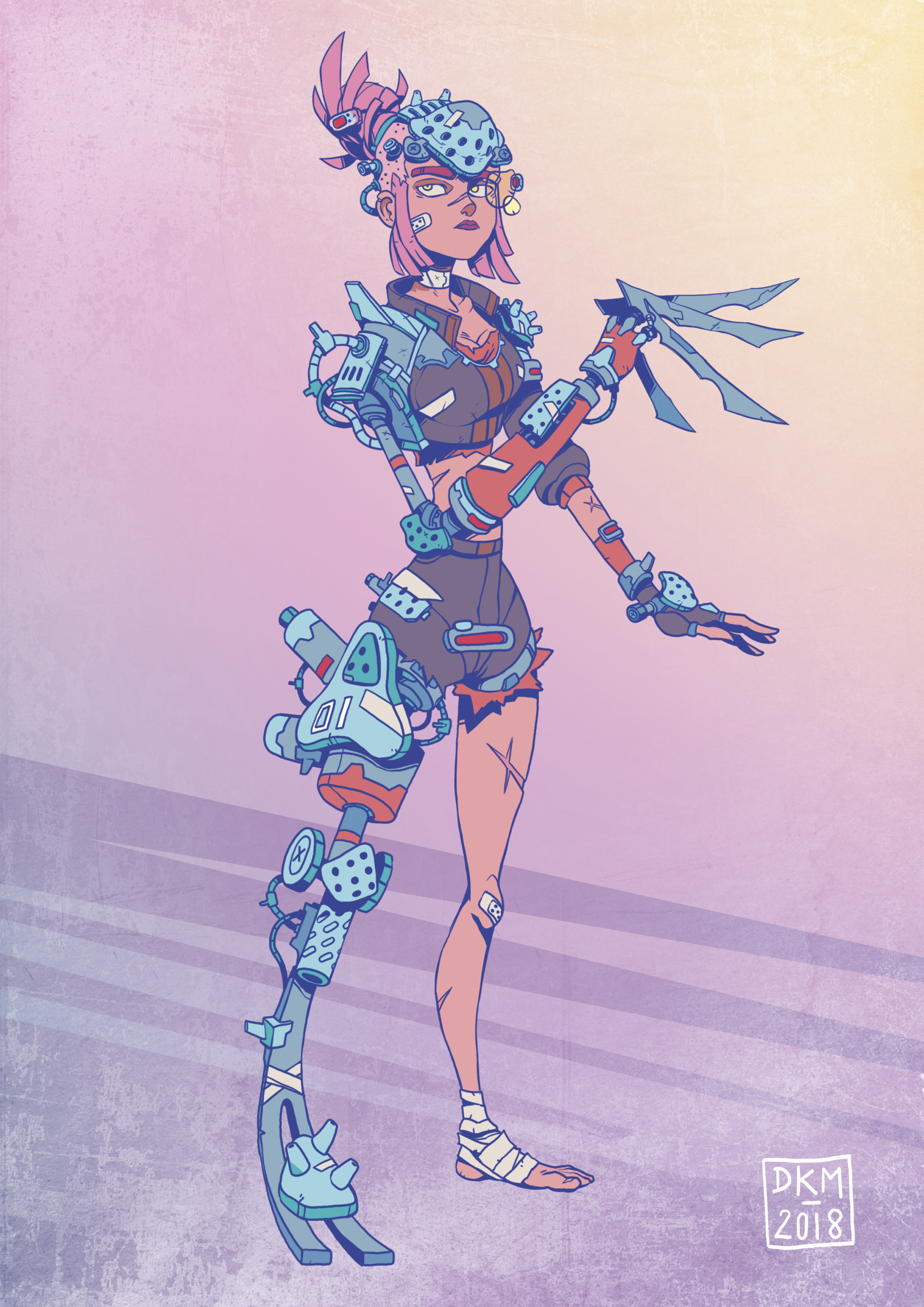 ArtStation - Punk Android