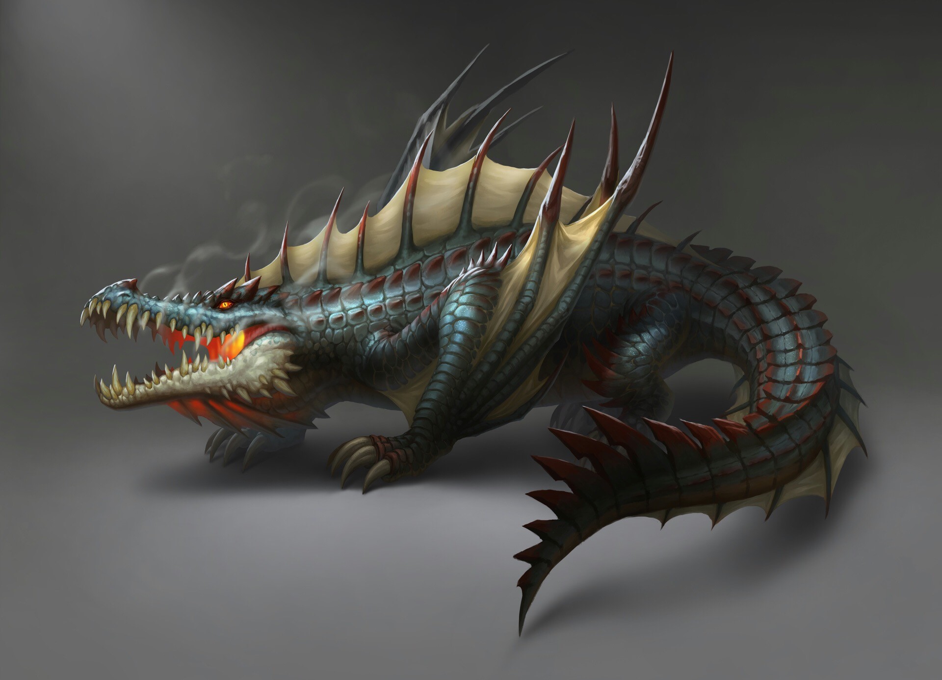 ArtStation - Variant crocodile