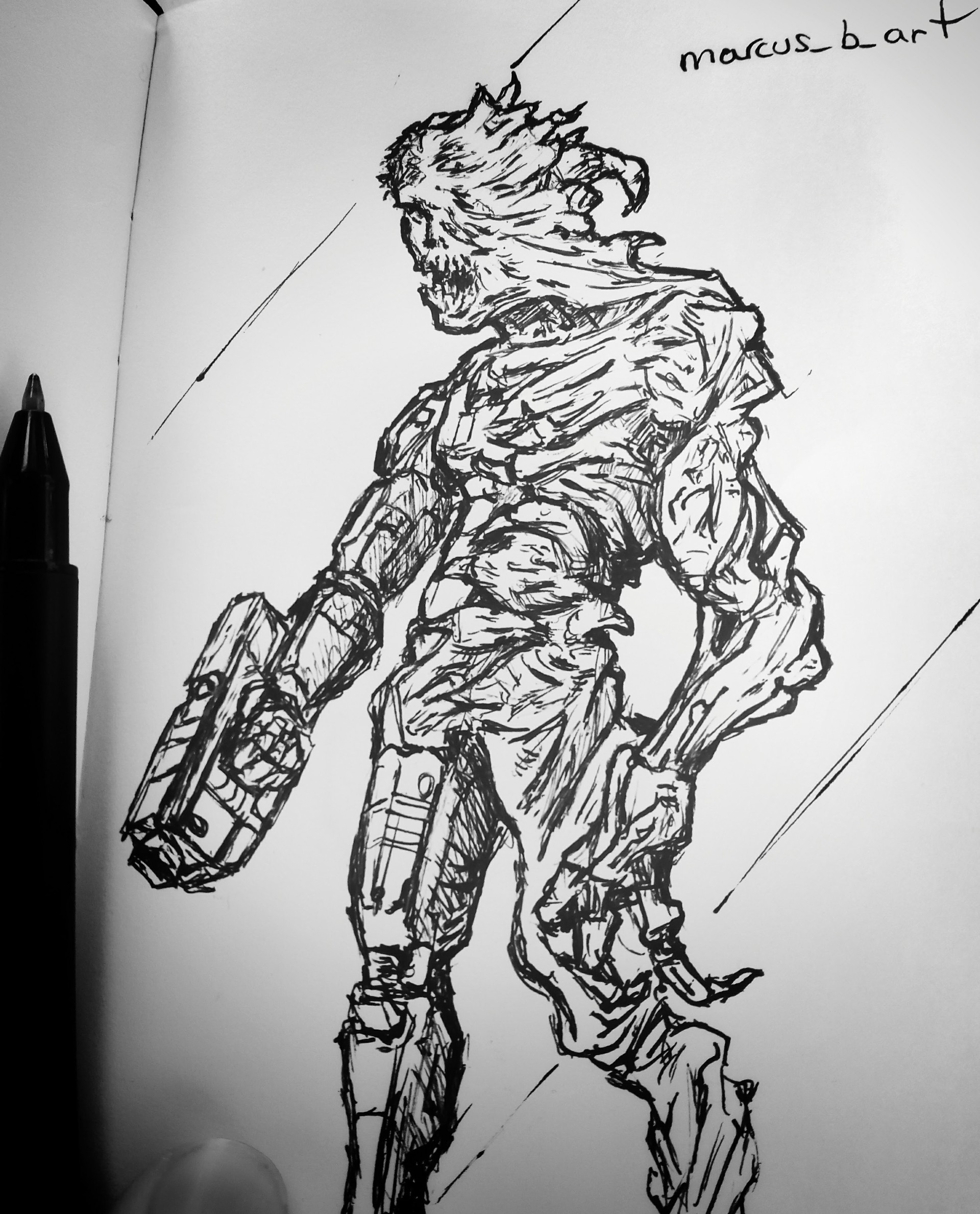 ArtStation - HALF BODY PARASITE