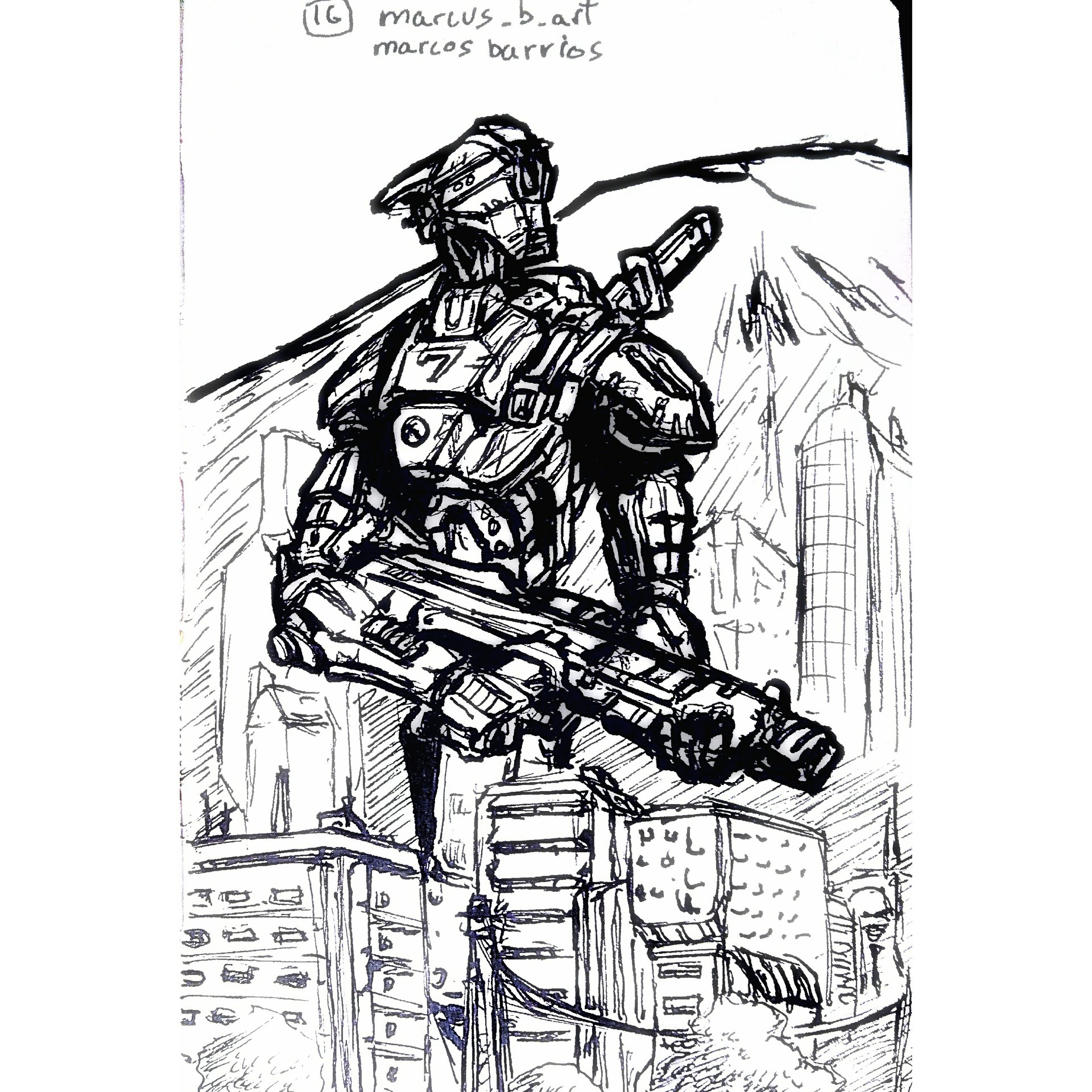 Marcos Barrios Muñoz - NEOTOKIO'S MECHA GUARD