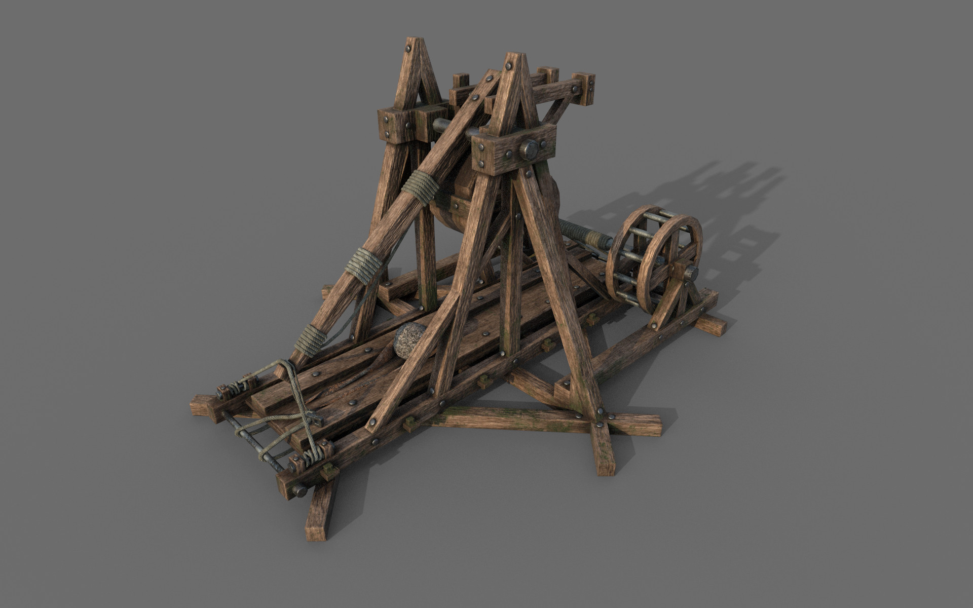 ArtStation - Catapult Old