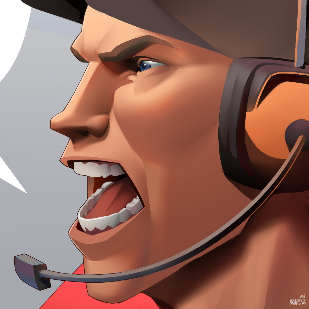 Scout Tf2 Face