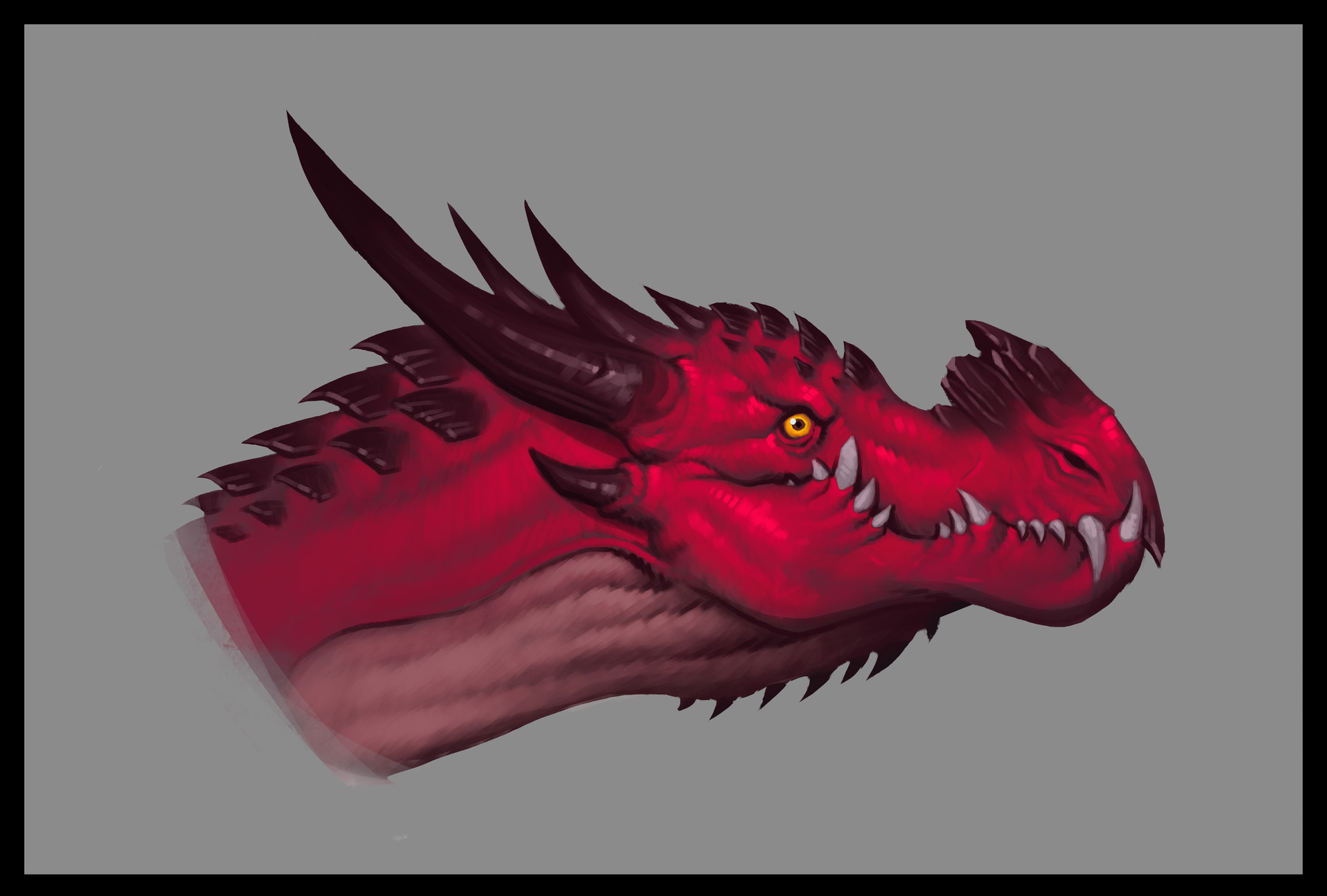 ArtStation - Red Dragon