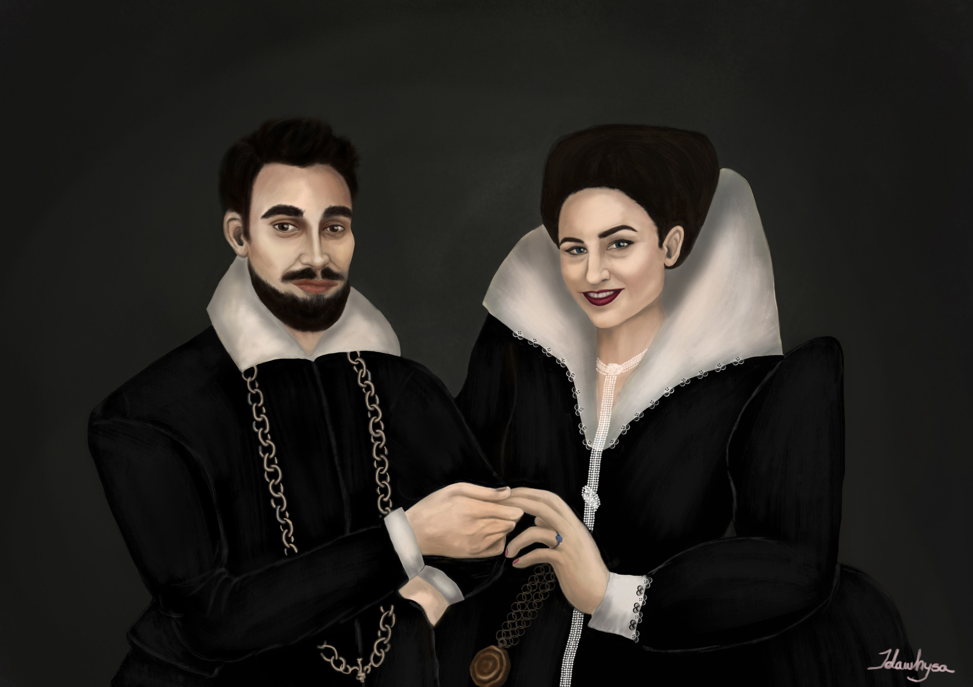 ArtStation - Baroque love