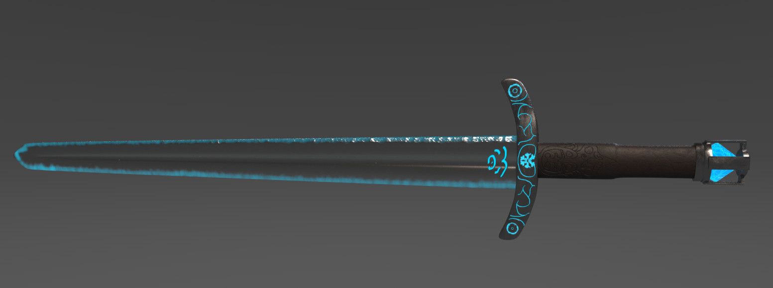 ArtStation - Magic Sword - 3 levels of power concept