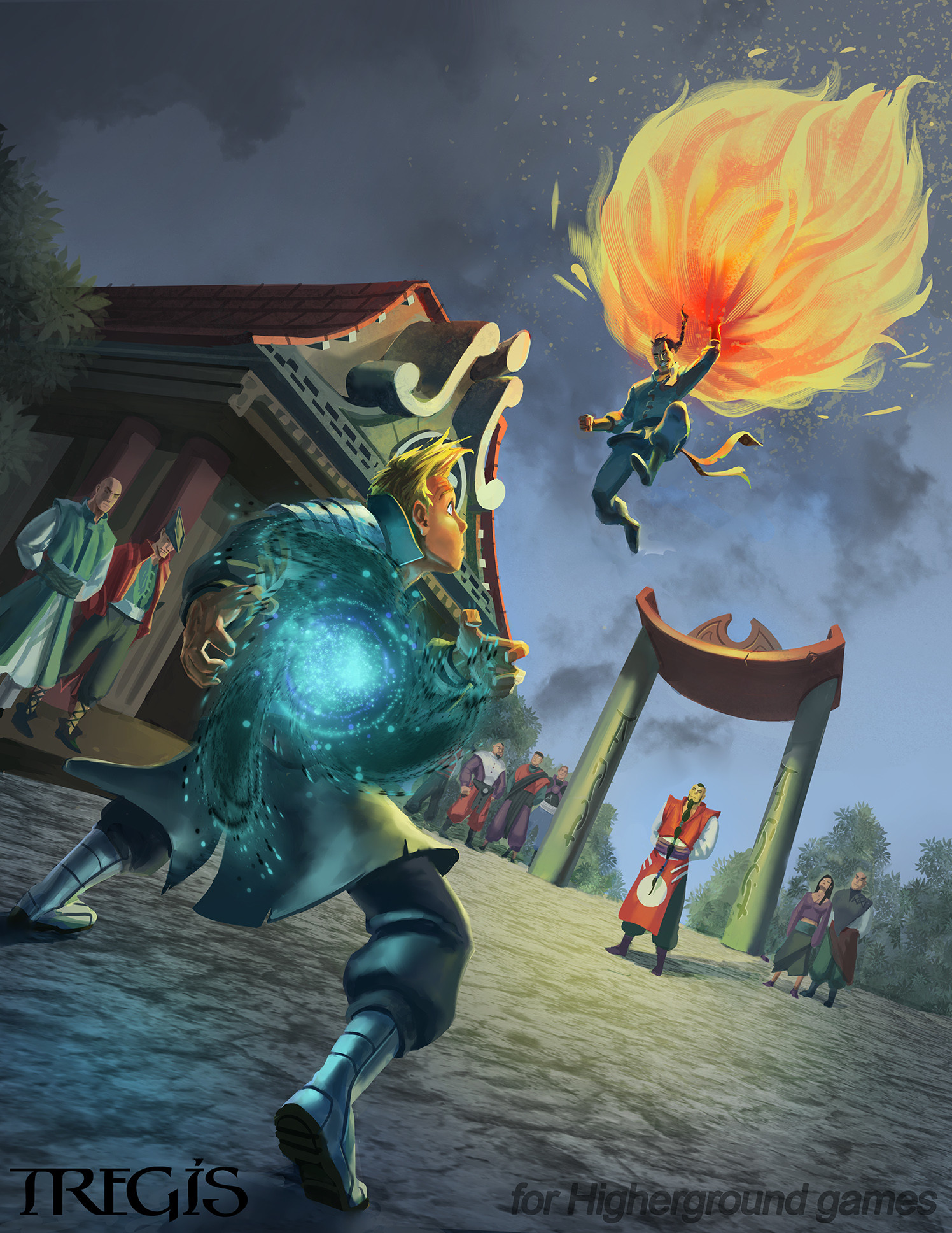 ArtStation - Clash of wills