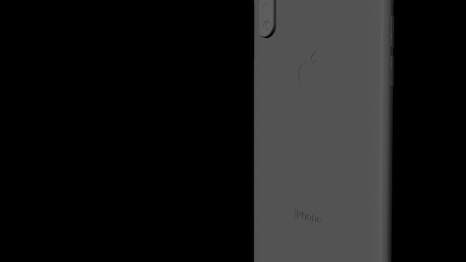 ArtStation - Iphone X 3d model
