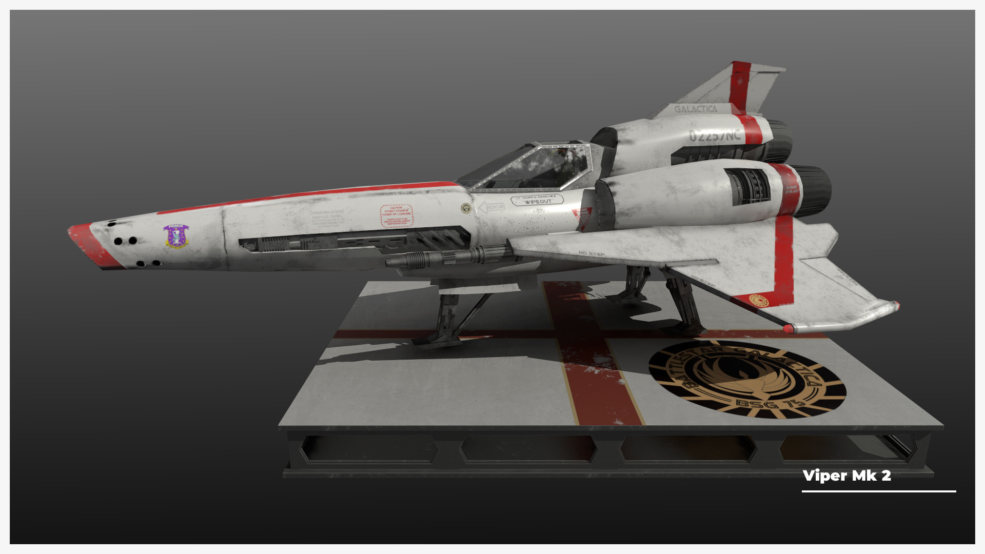 ArtStation - Viper Mk2 "Wipeout"