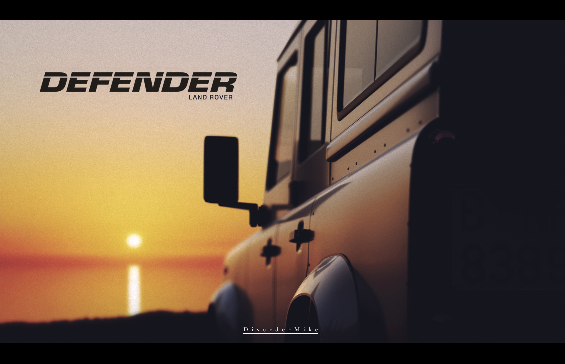 ArtStation - Land Rover Defender 3D Tribute