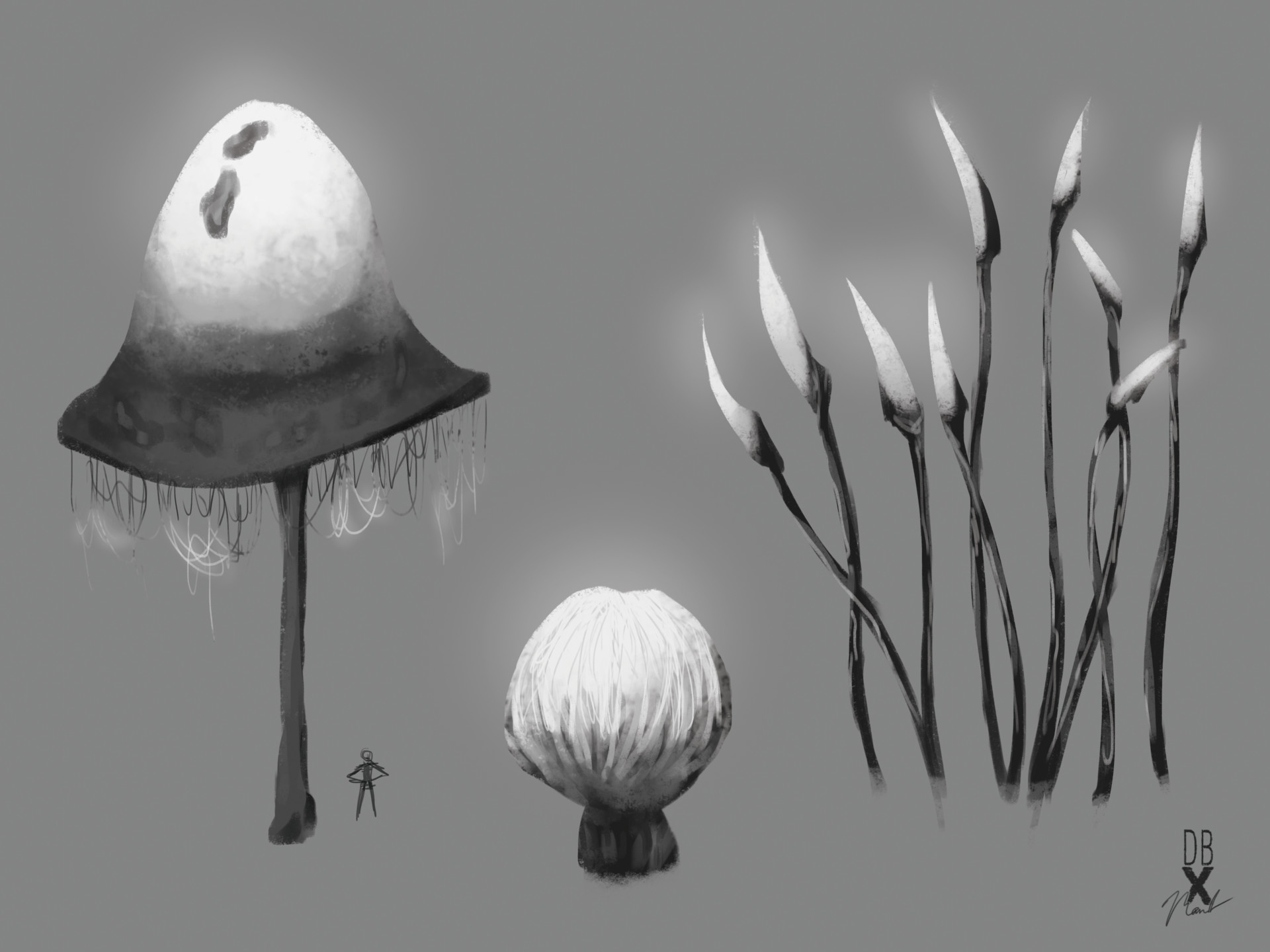 SomeBunny - Plant life concept art