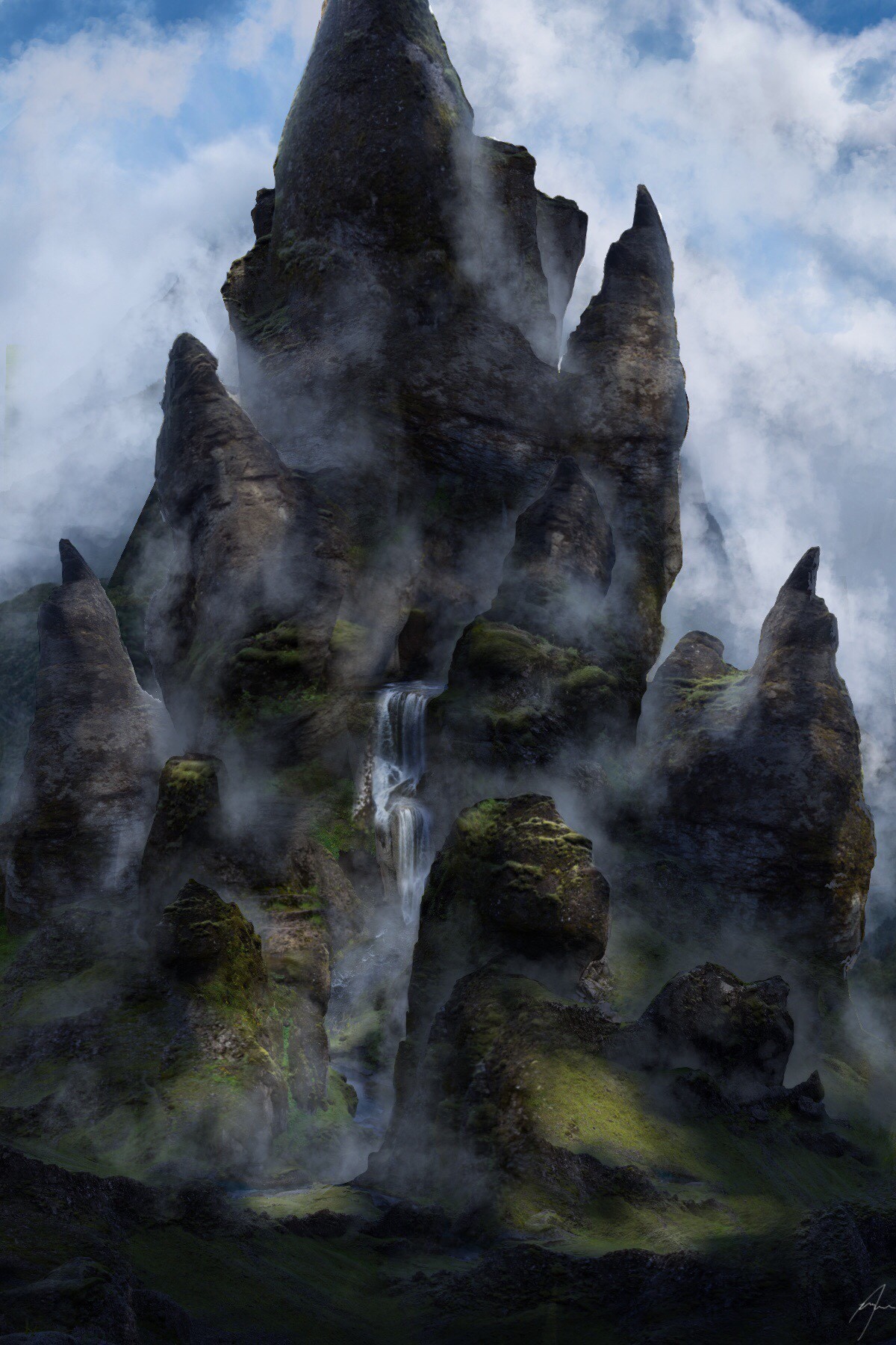 ArtStation - Mountainside