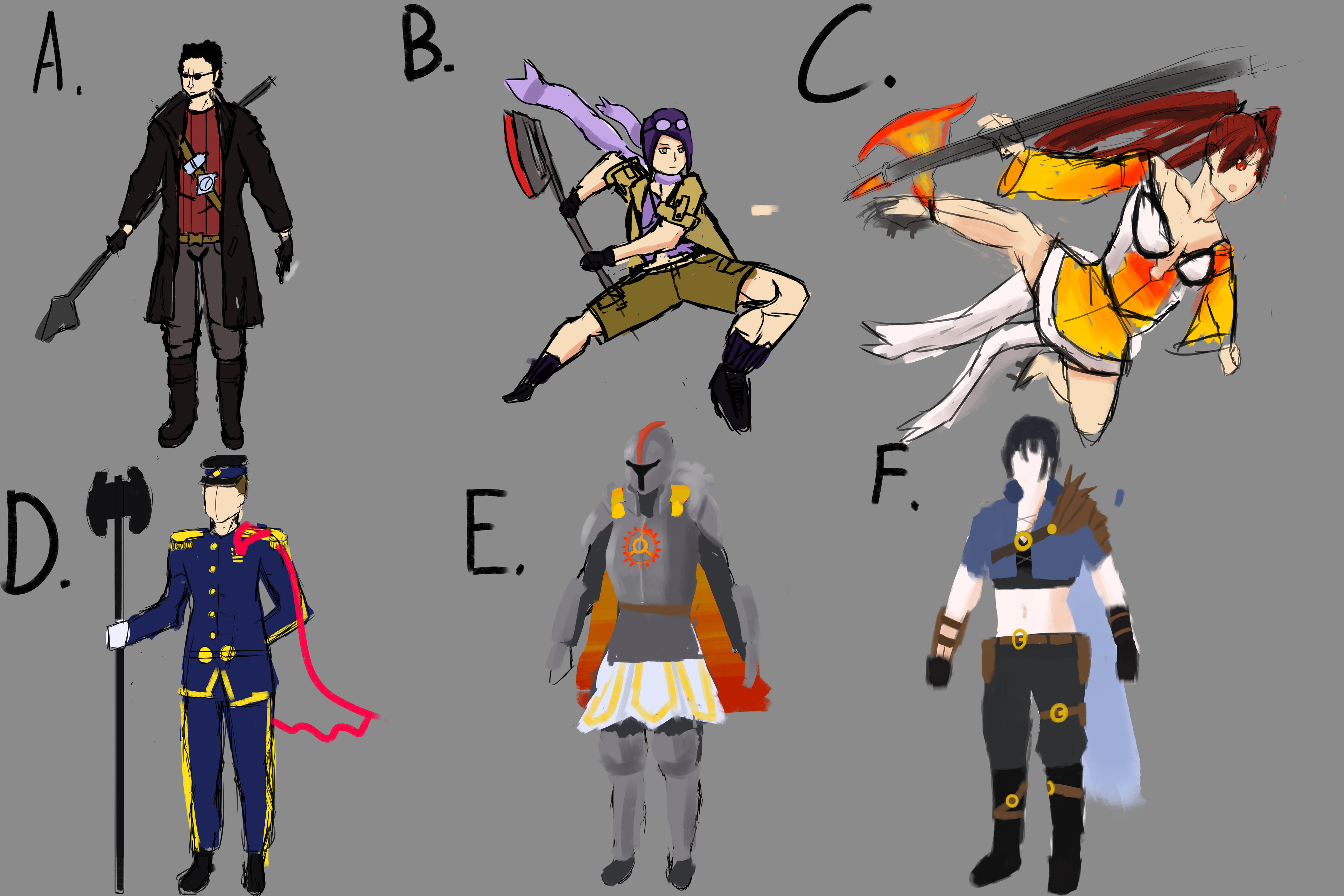 Katsuo Twintail - Descent - Player Character