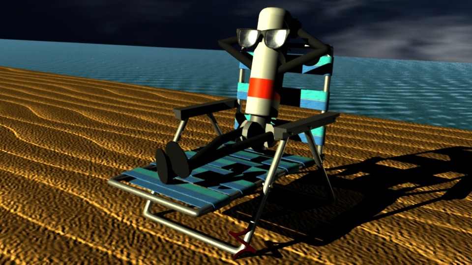 Jonathan Simonson - Rocket Lawnchair