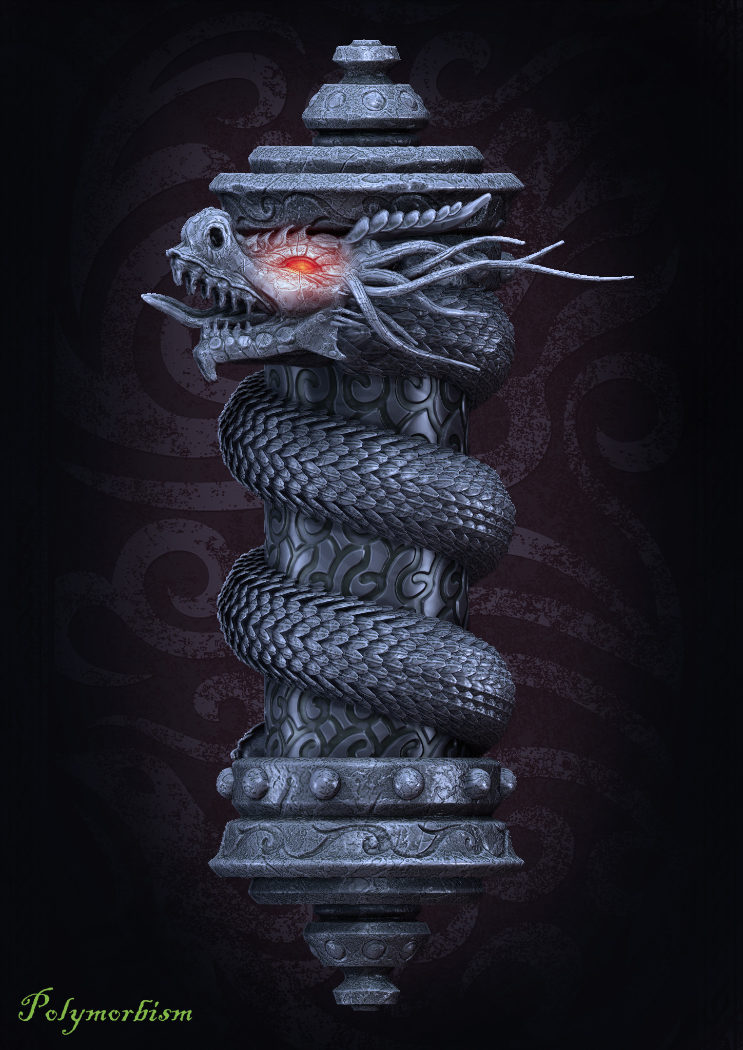 ArtStation - Dragon Scroll