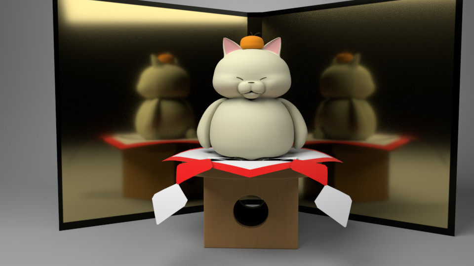 ArtStation - Mochi cat