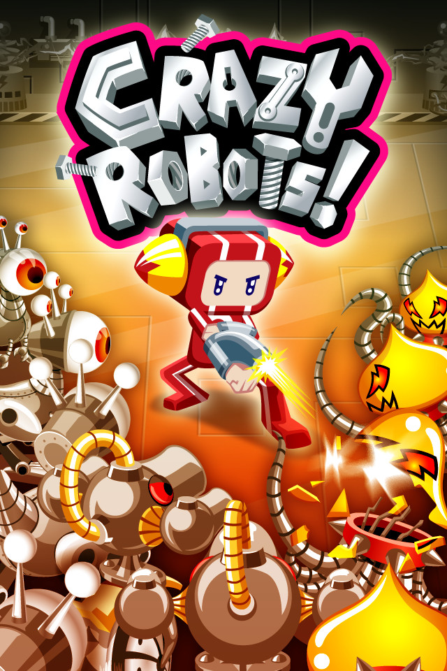 ArtStation - Crazy Robots! Cover 2011