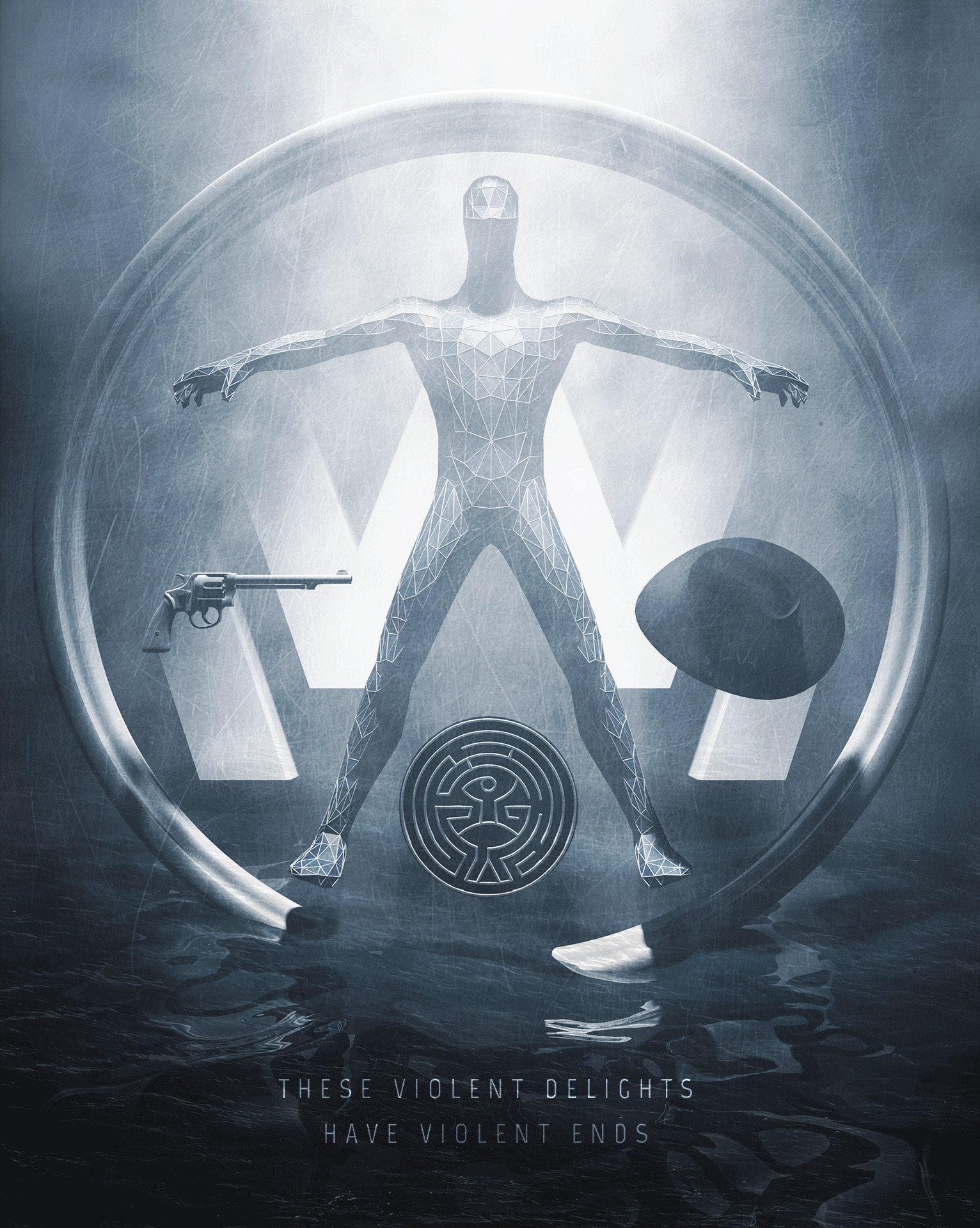 ArtStation - "Westworld" Illustration + Motion