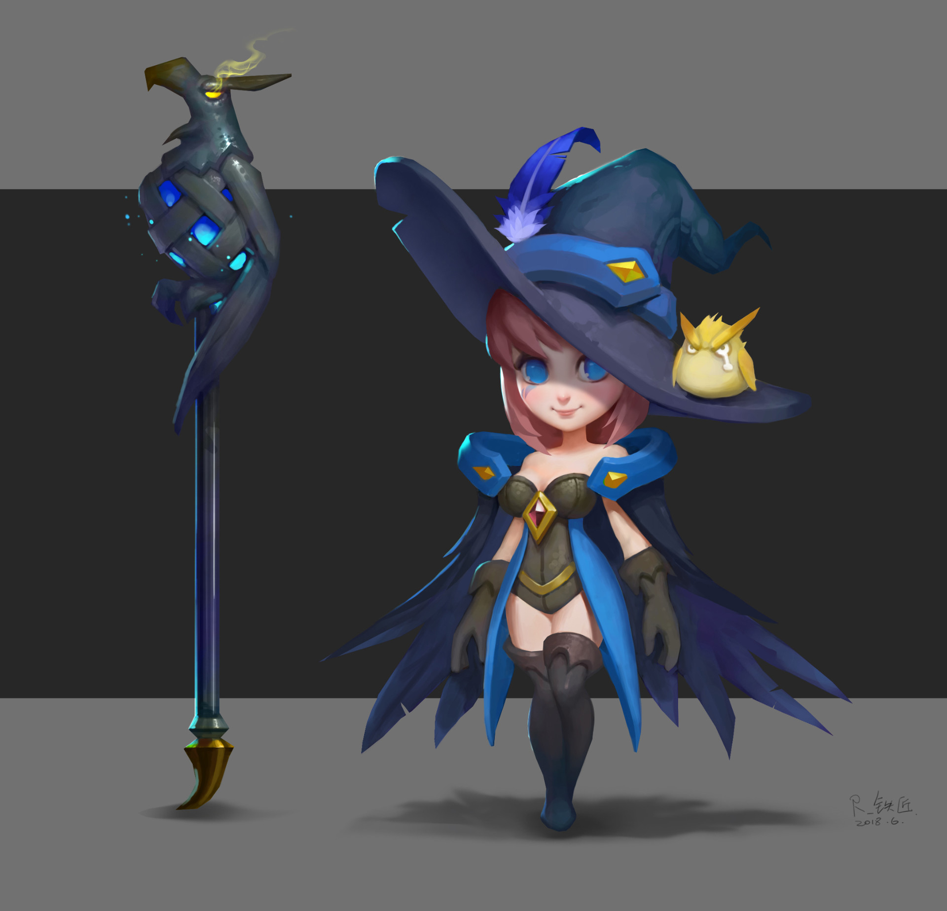 ArtStation - Magical Girl