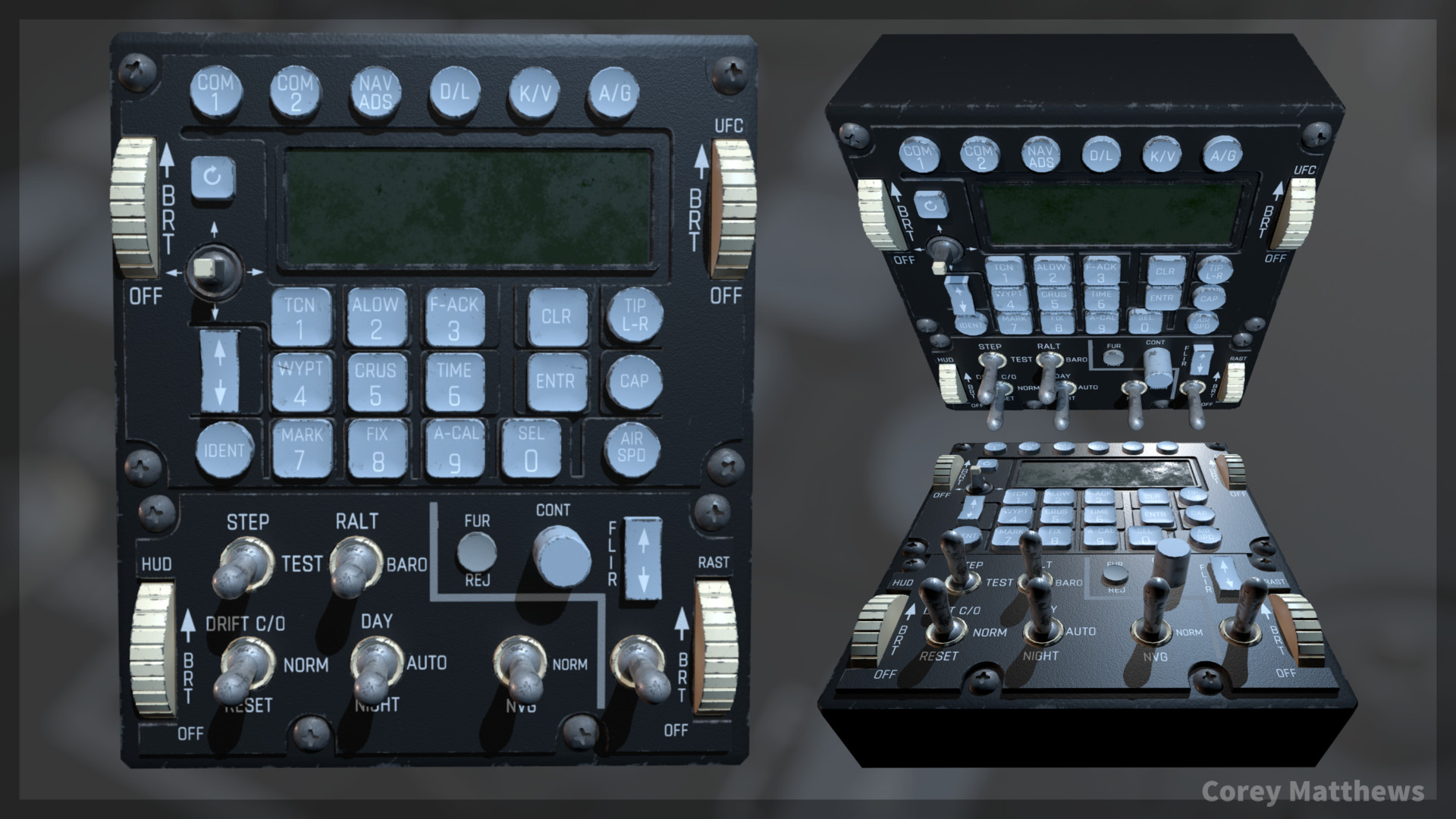 ArtStation - Cockpit Prop