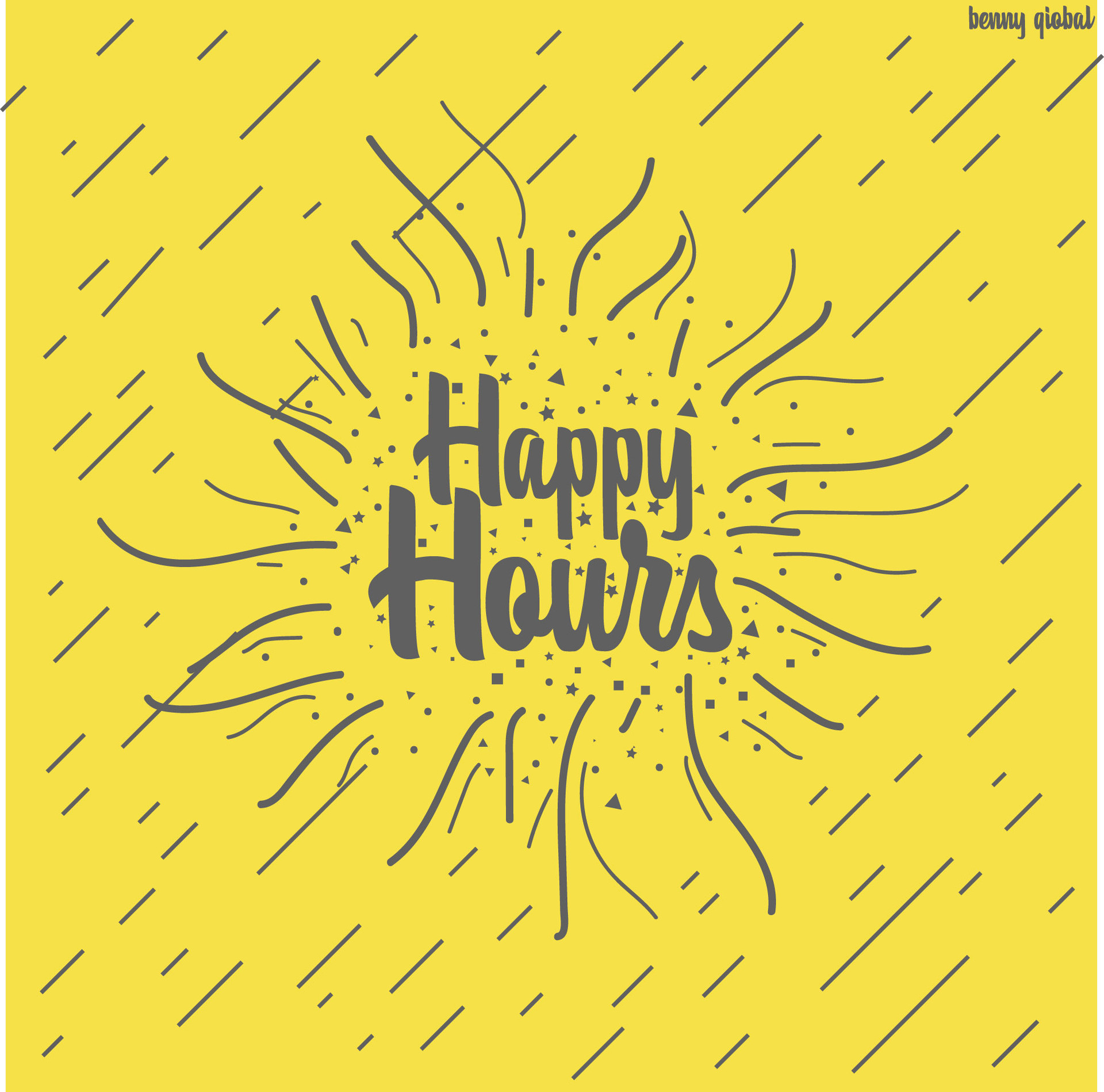 ArtStation - Happy Hour Illustration