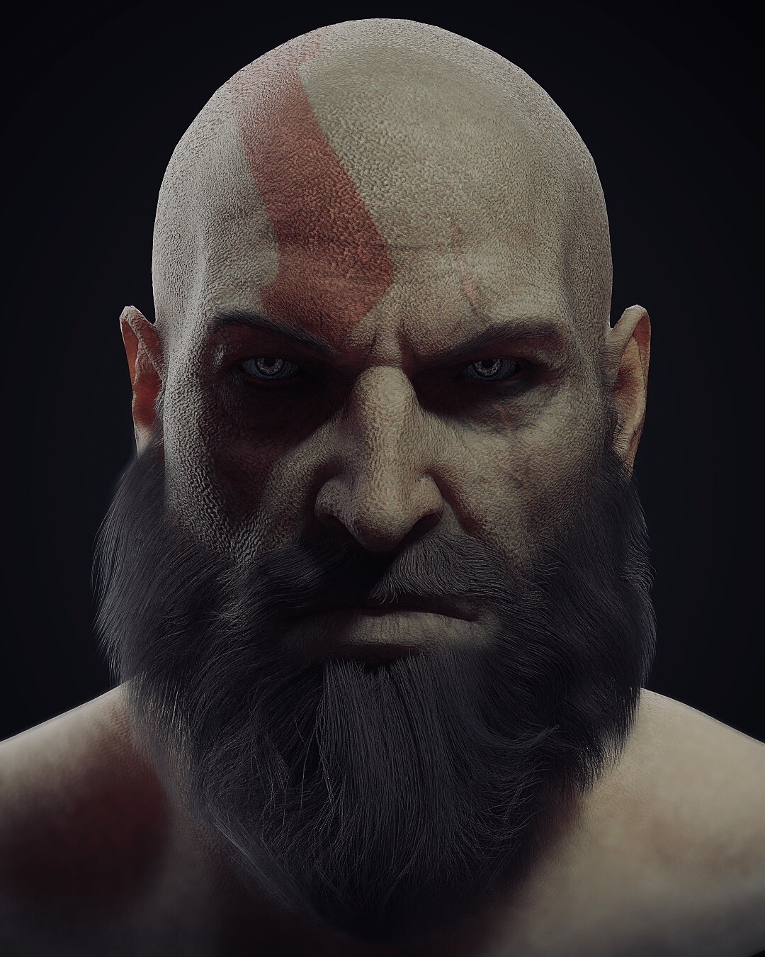 ArtStation - Kratos - Portrait