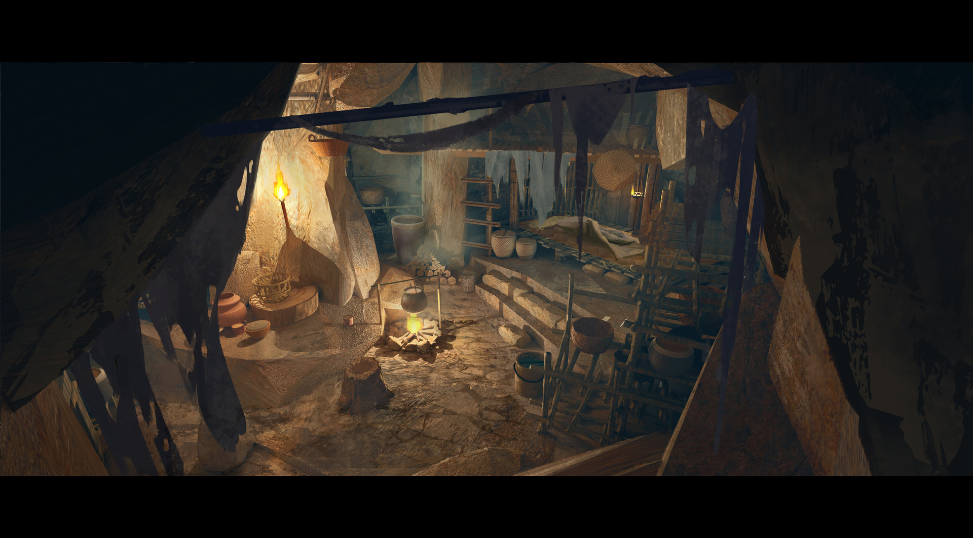 ArtStation - 2017 an Chinese ancient movie project underground slums