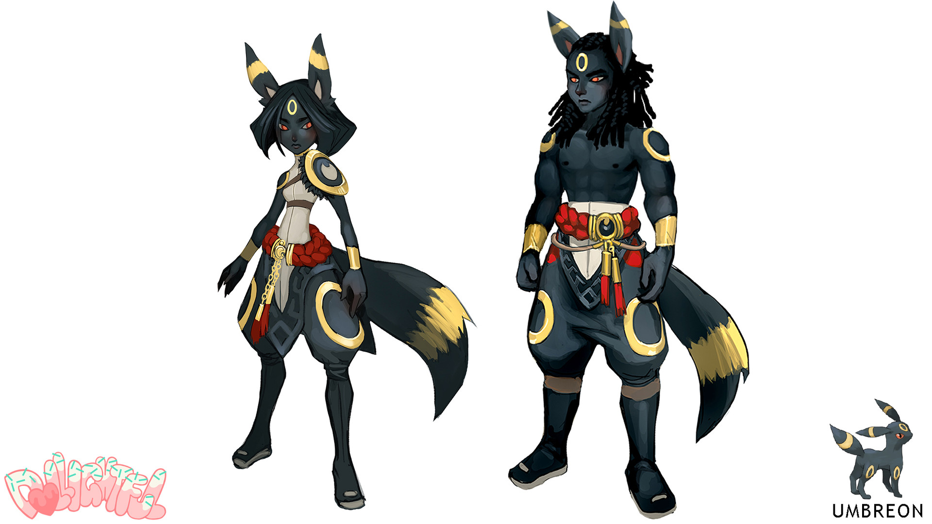 Katherine Murray - Eeveelution Doll Concepts [Complete Set]