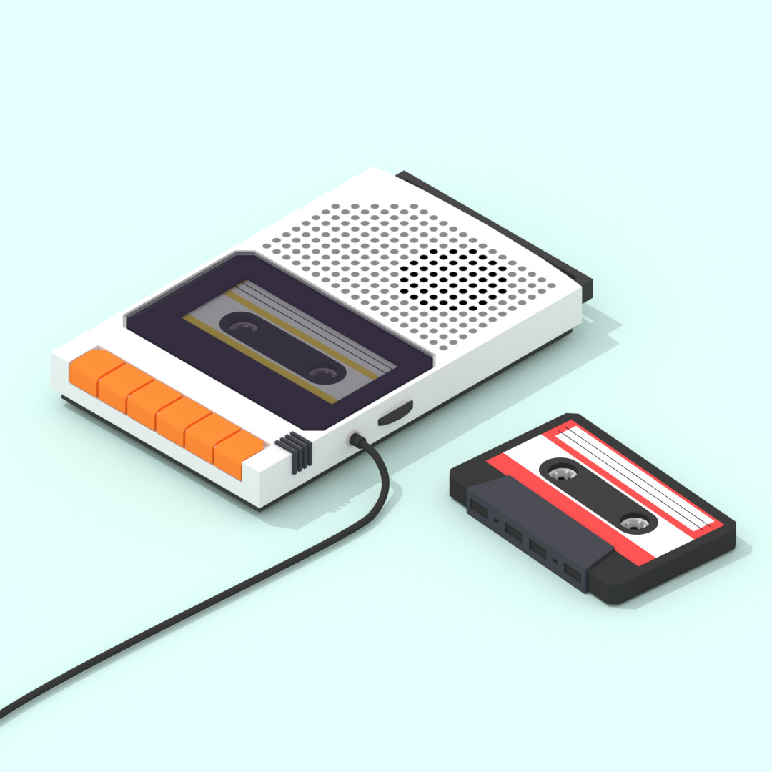 ArtStation - Cassette Player
