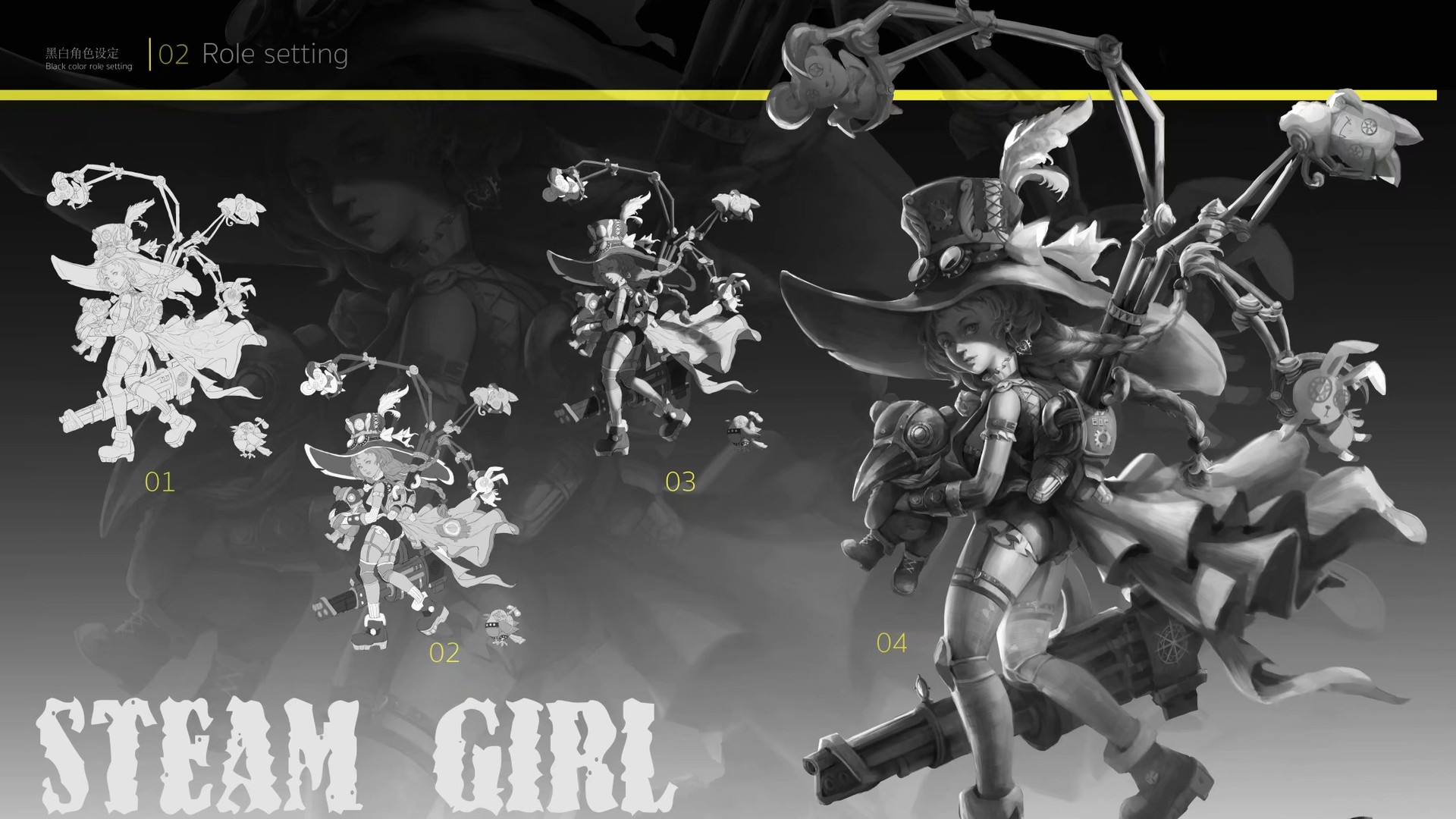 ArtStation - Steam Girl