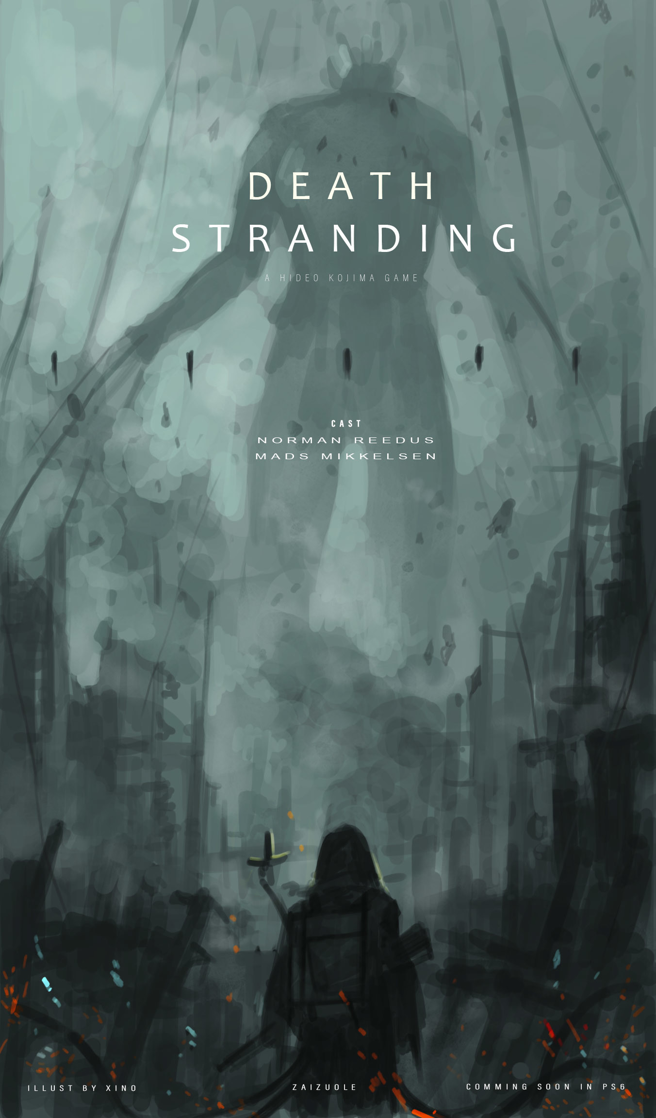 New Death Stranding Info, Official Box Art, and Clip Shown at Comic-Con ...