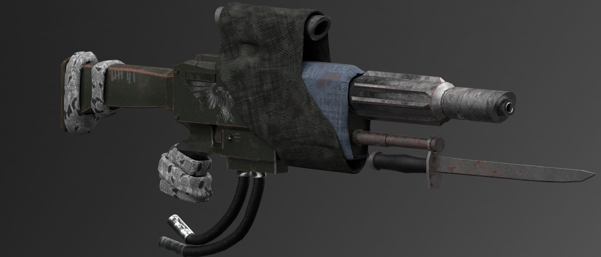 ArtStation - Hot-Shot Lasgun