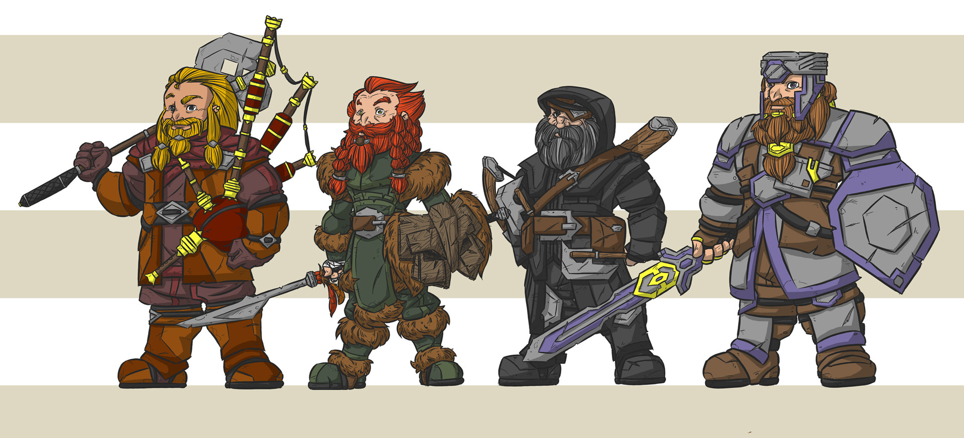 ArtStation - DWARVES!