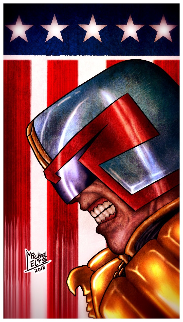 ArtStation - Judge Dredd