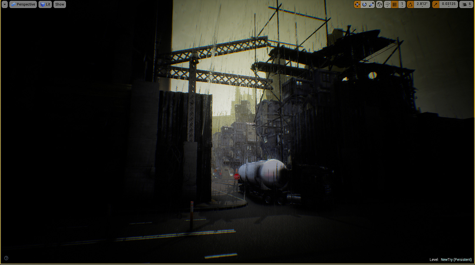 ArtStation - Sci-fi slums