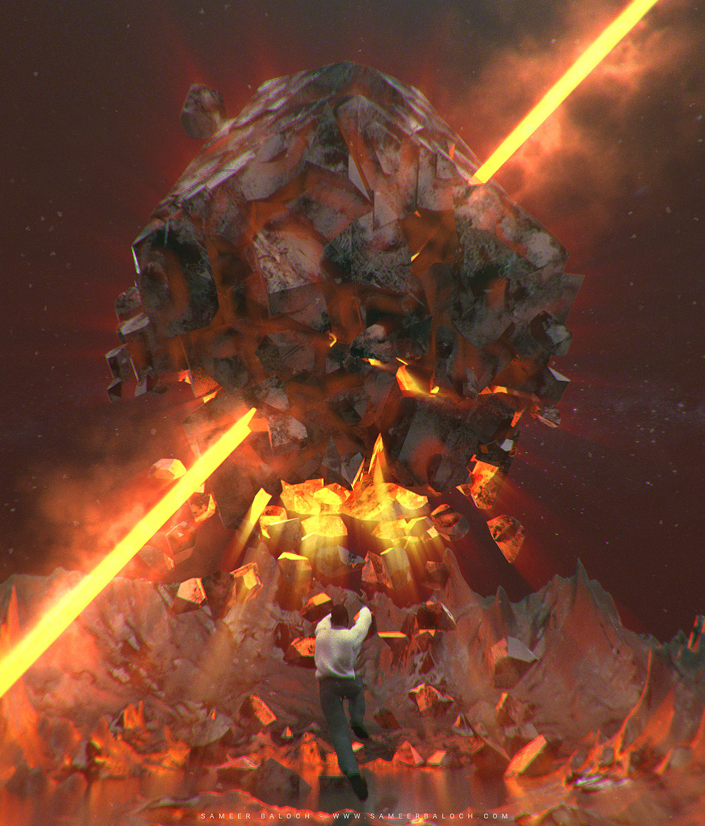 ArtStation - FALLING STONES