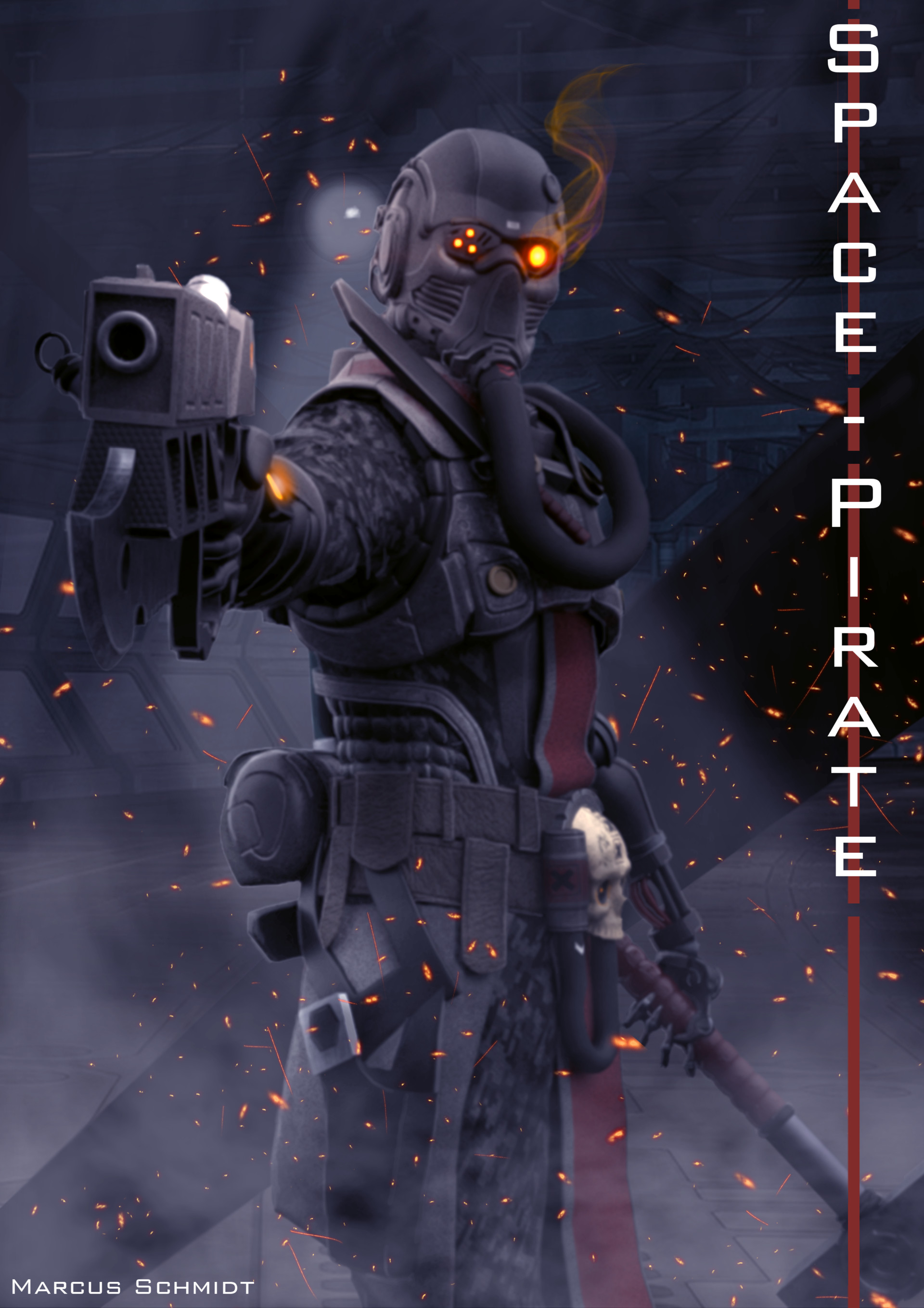ArtStation - Space Pirate Captain