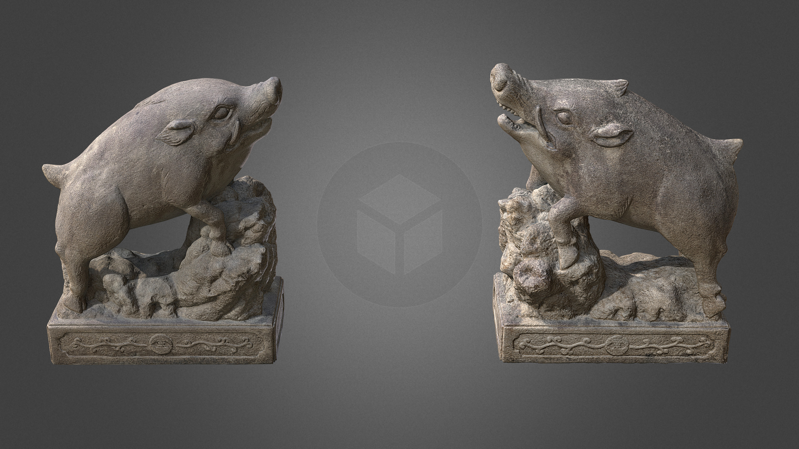 Vlad Erium - Inoshishi (Guardian Boars) @ Goo Shrine (Kyoto)