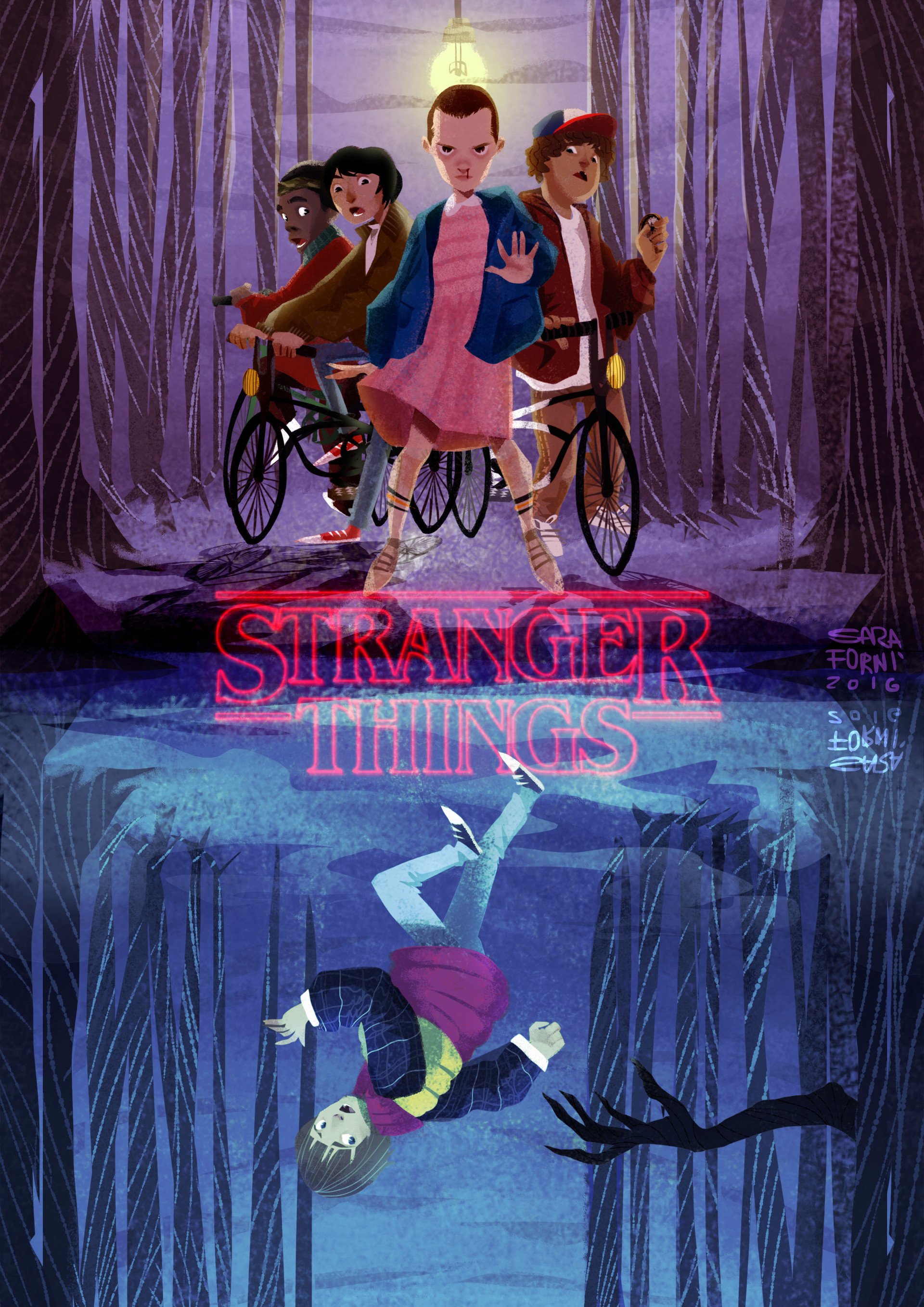 ArtStation - Stranger Things