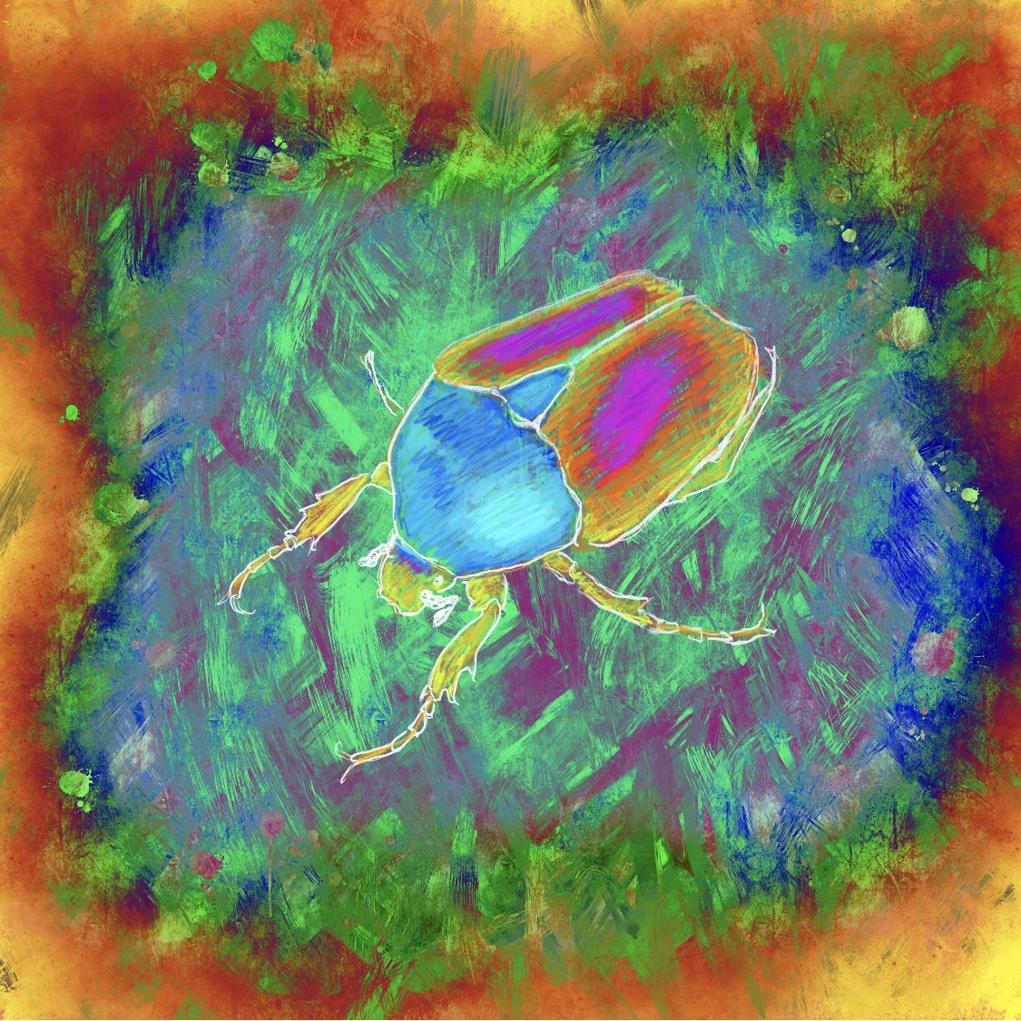 ArtStation - Flower beetle