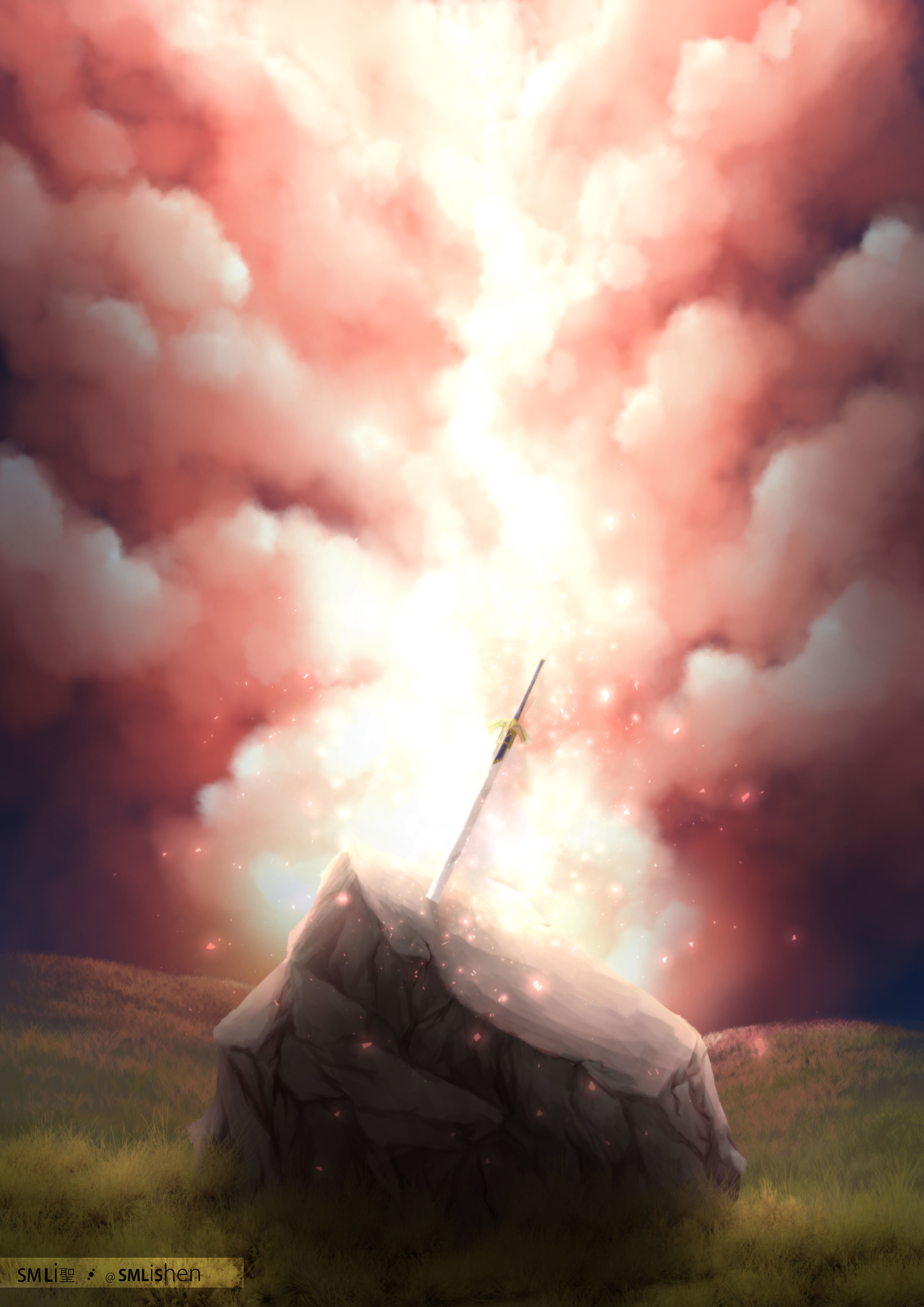 ArtStation - Sword in the Stone