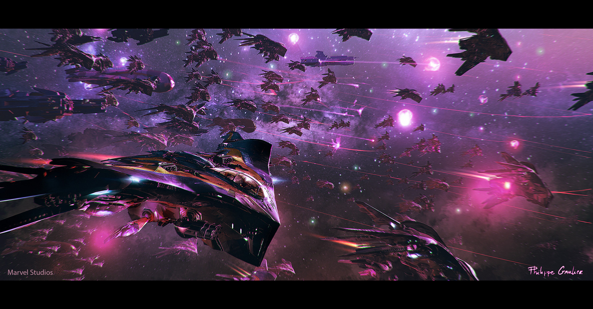 Galaxy Space Concept Art