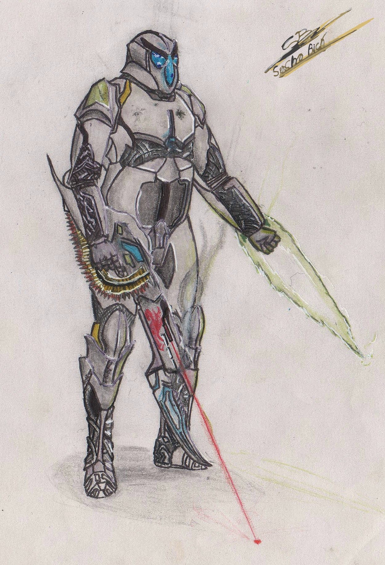 ArtStation - Anima Combat Suit