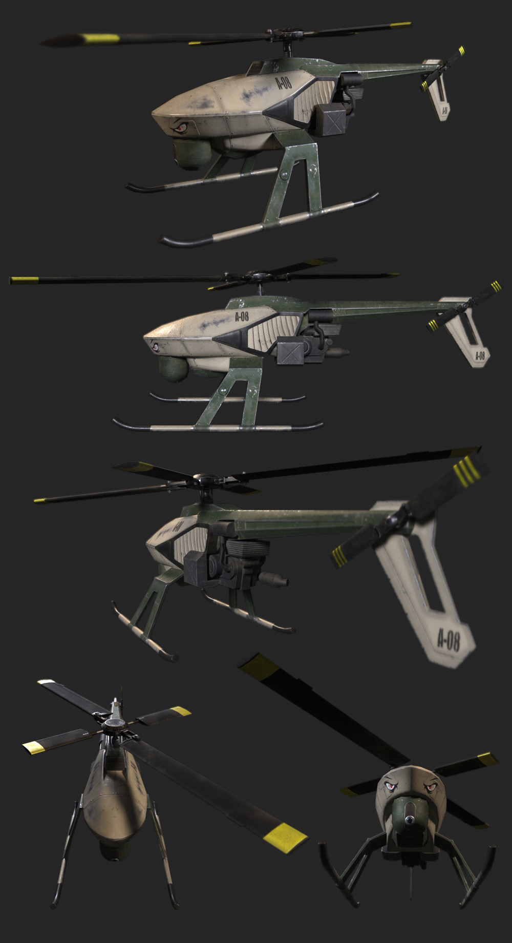 ArtStation - Air Drone re-texture
