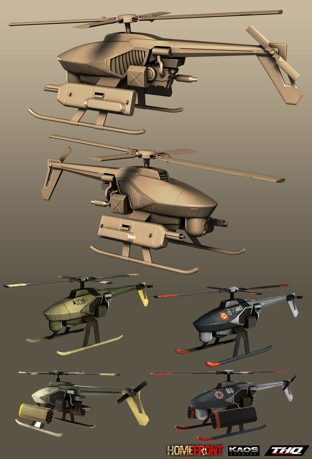 ArtStation - Homefront - Air Assualt Drone