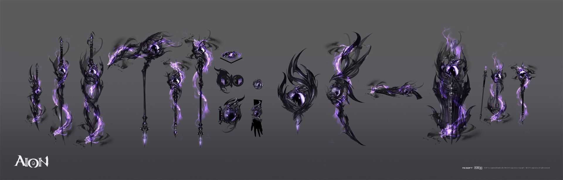 JuYoung Ha (untitle) - Aion 5.8_Dark Dragon King's Weapons