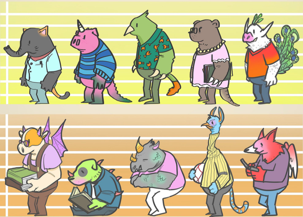 ArtStation - Game NPC Design