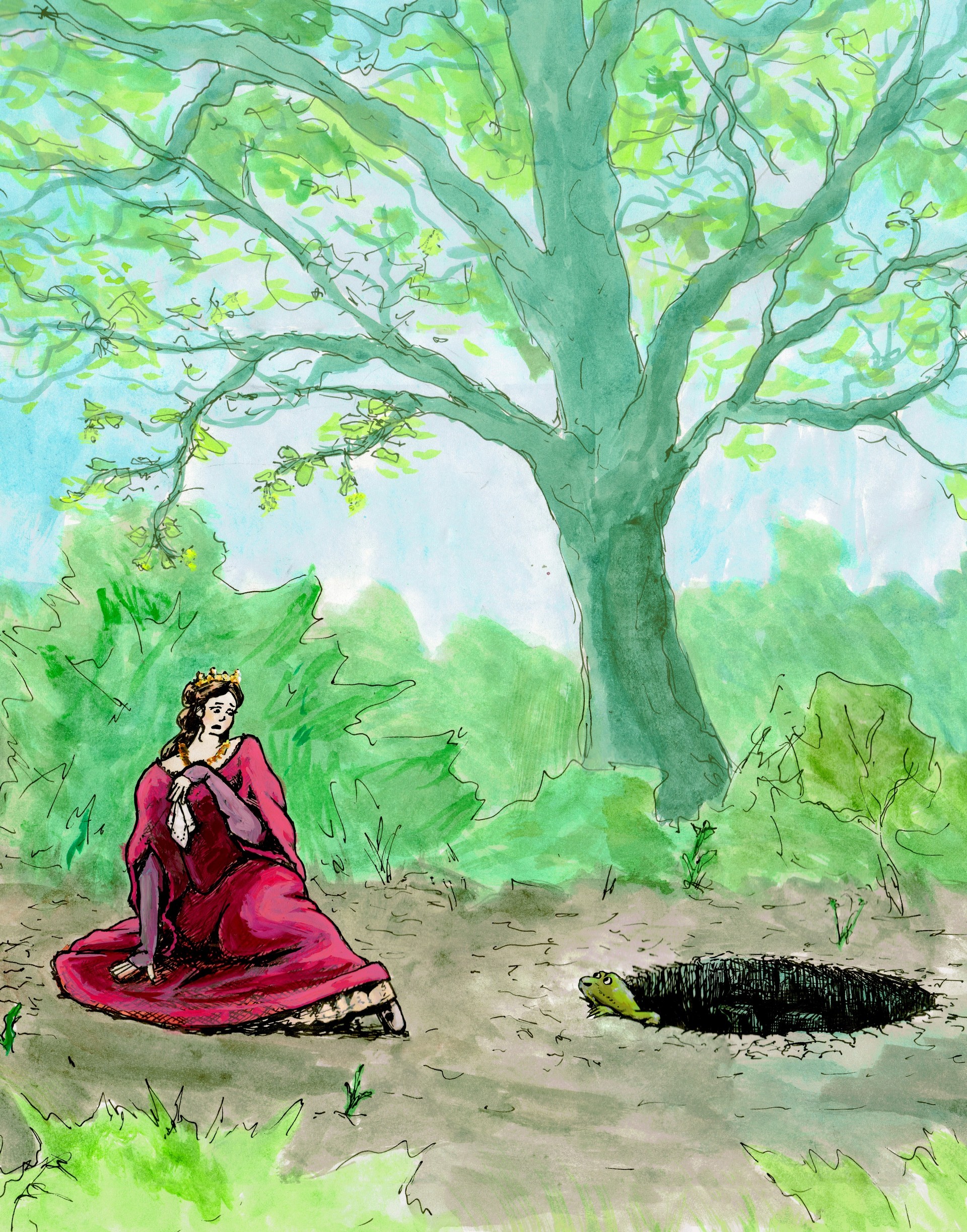 ArtStation - "The Frog King"